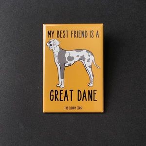 The Cloudy Corgi | Accents | Great Dane Magnet Cute Dog Gifts Home ...